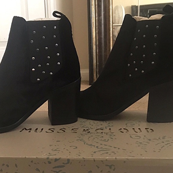 musse | Shoes | Nwt Musse Cloud Mency Studded Boot | Poshmark